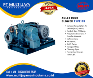 Root Blower WWTP - Cara Memilih & Hal Lainnya yang Penting Diketahui